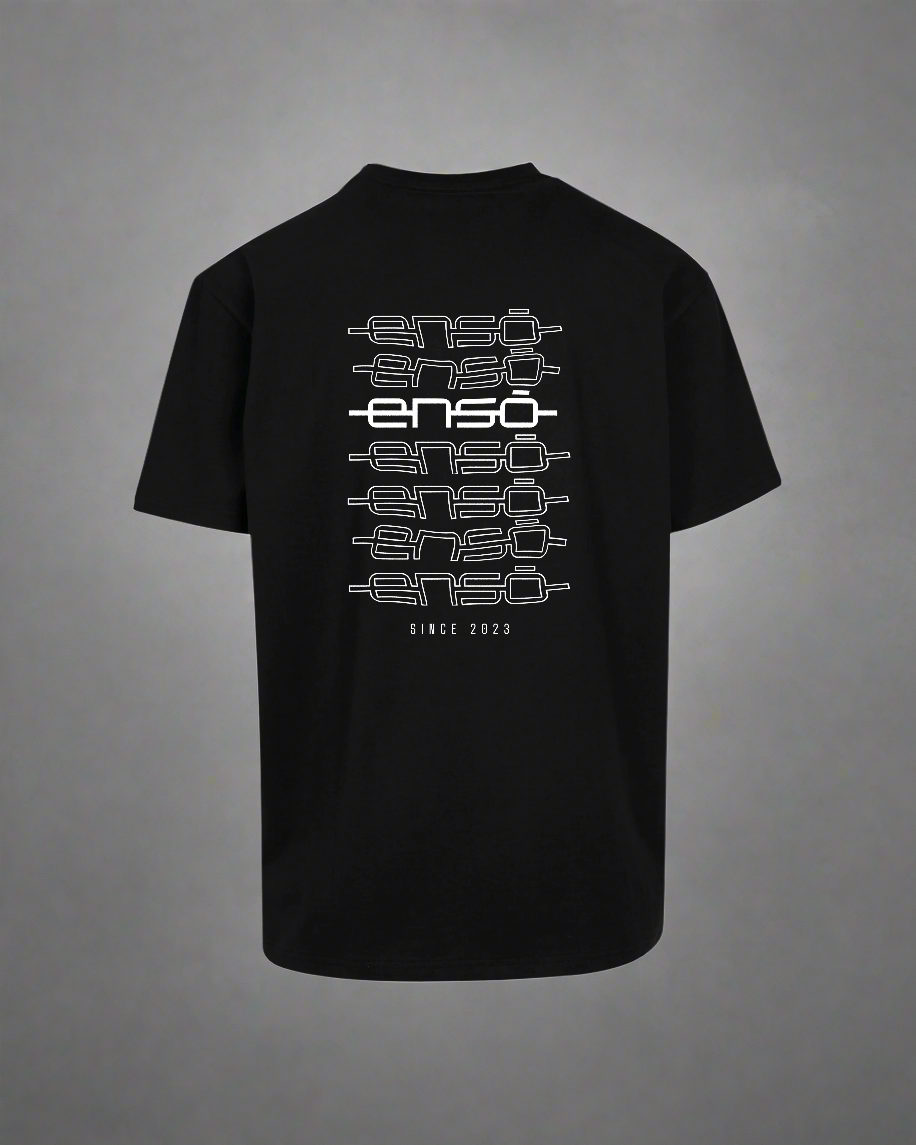 ENSŌ Oversized T-Shirt - black