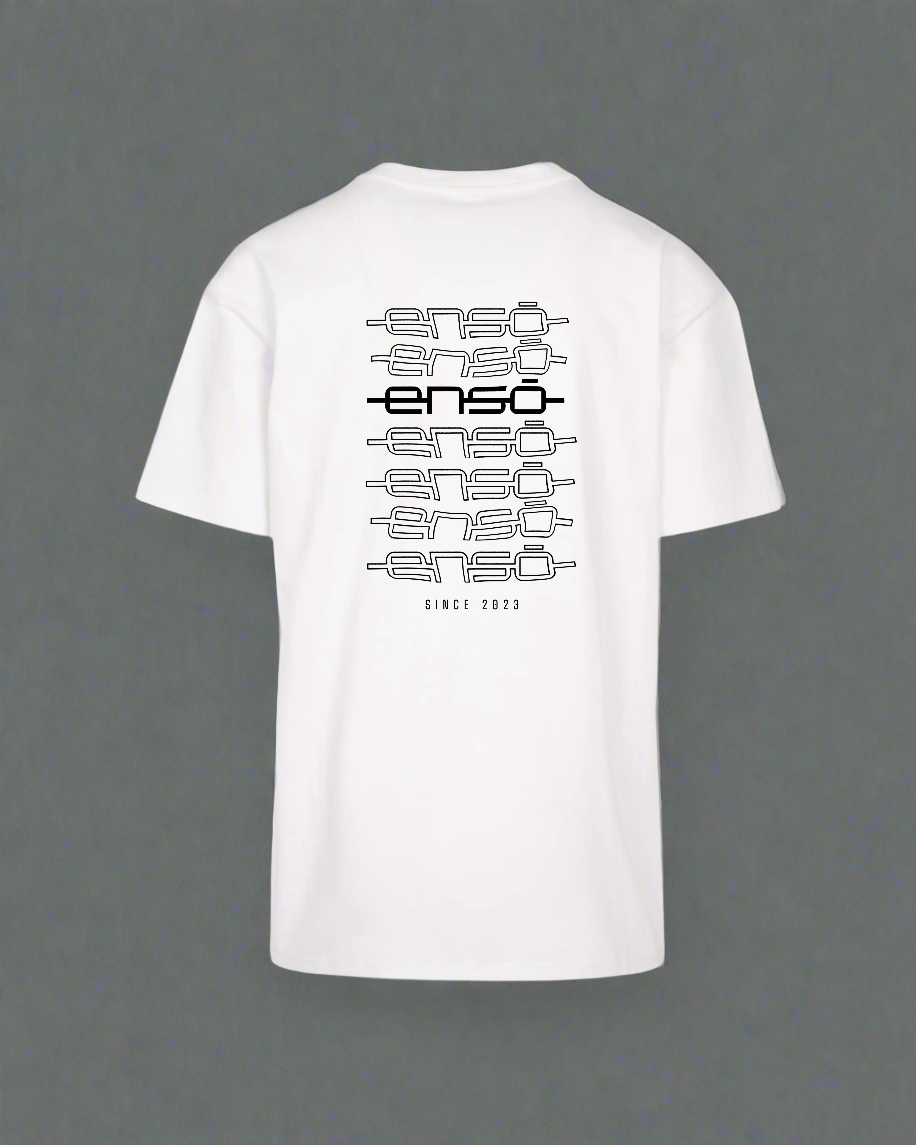 ENSŌ Oversized T-Shirt - white